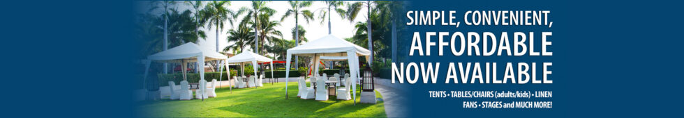 Main Category Rentals - All Star Events Florida