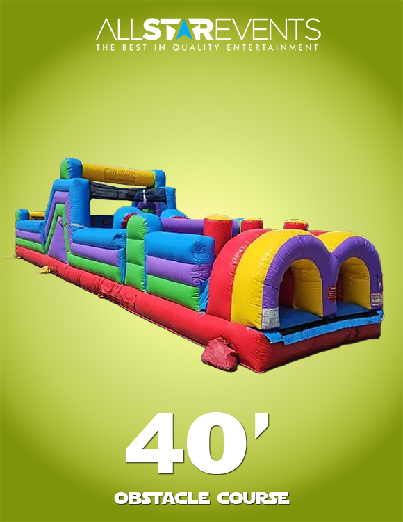 40 Obstacle Course - All Star Events Florida
