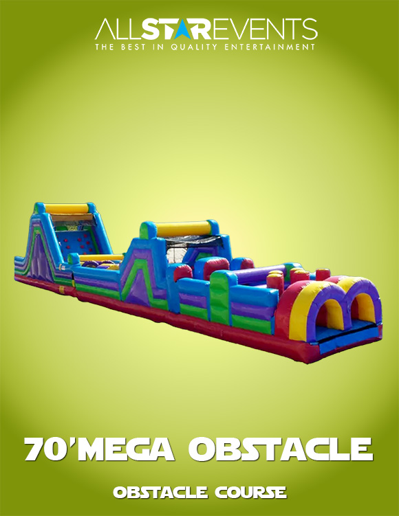 70 Mega Obstacle - All Star Events Florida
